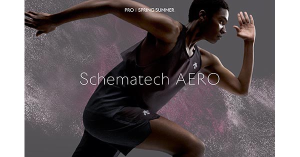 デサントがベンチレーション構造を採用したスポーツウェア「Schematech AEROシリーズ」を 3月8日（金）より発売｜走ろう.com